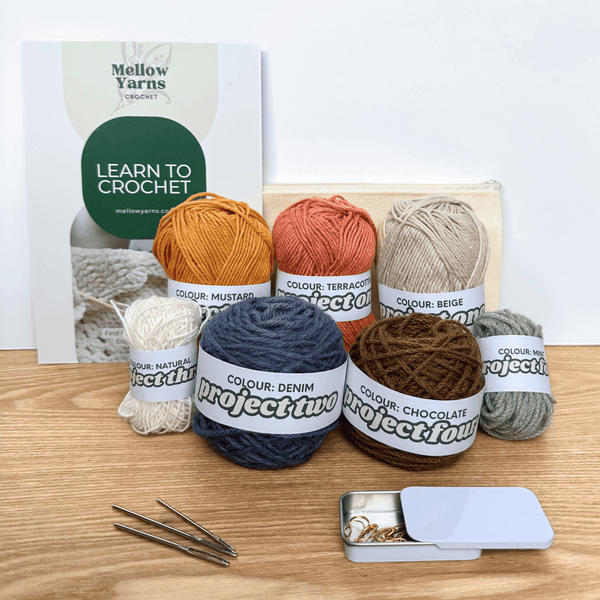 Beginner Crochet Kit Australia | Learn with Video Tutorials – Mellow Yarns